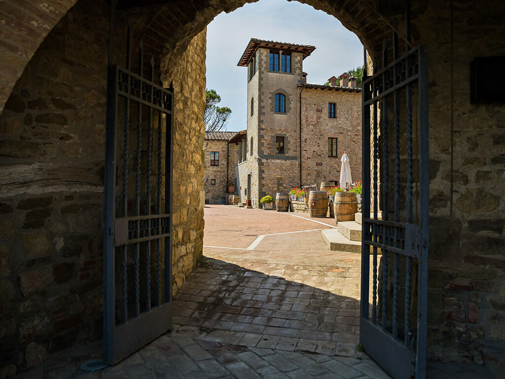 Read about the Story of Castel Monastero Resort in Tuscany